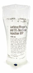 Baxter Lactated Ringers IV Solution and 5% Dextrose Injection | 1000mL ...